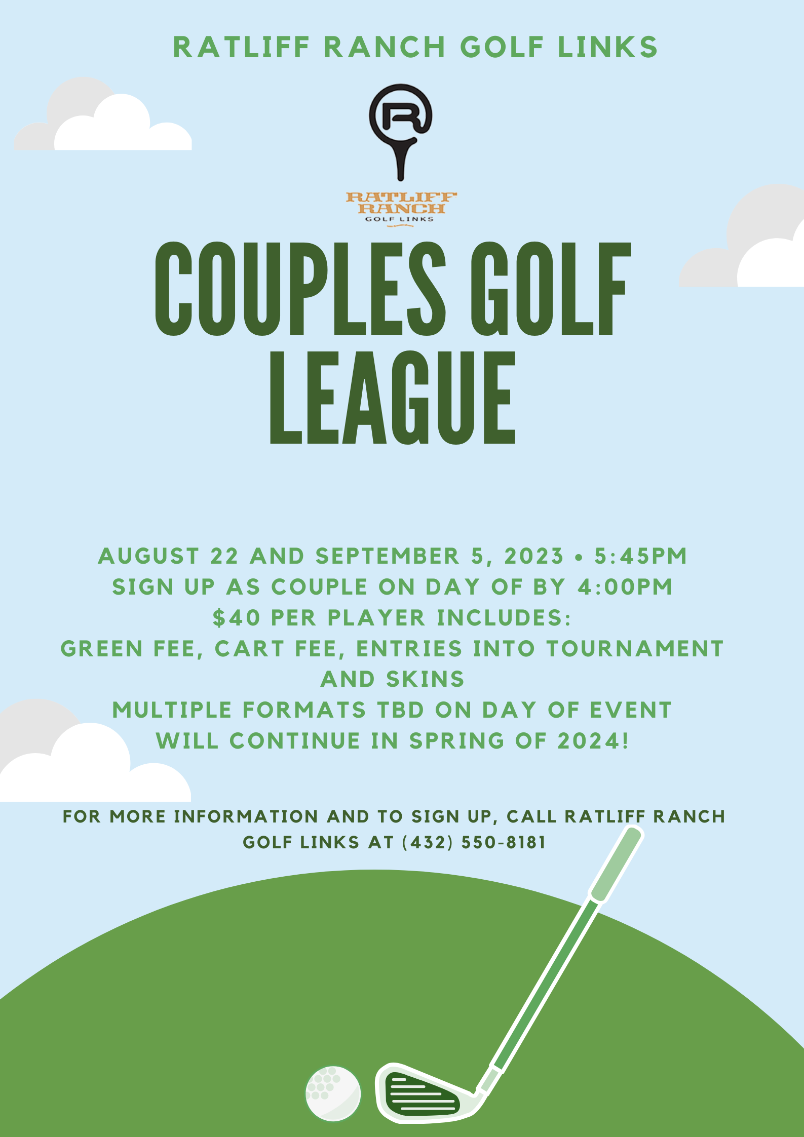 Couples League at Ratliff Ranch Golf Links